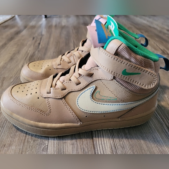 Nike | Shoes | Nike Tan Hightop Sneakers | Poshmark